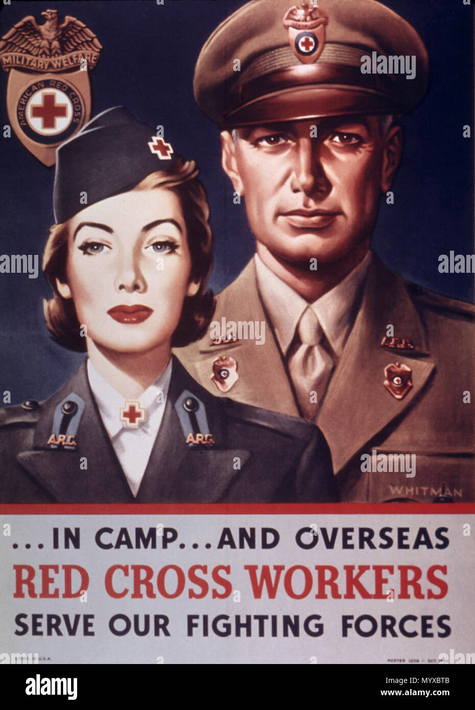 In Camp. . . And Overseas, Red Cross Workers Serve Fighting Forces ...