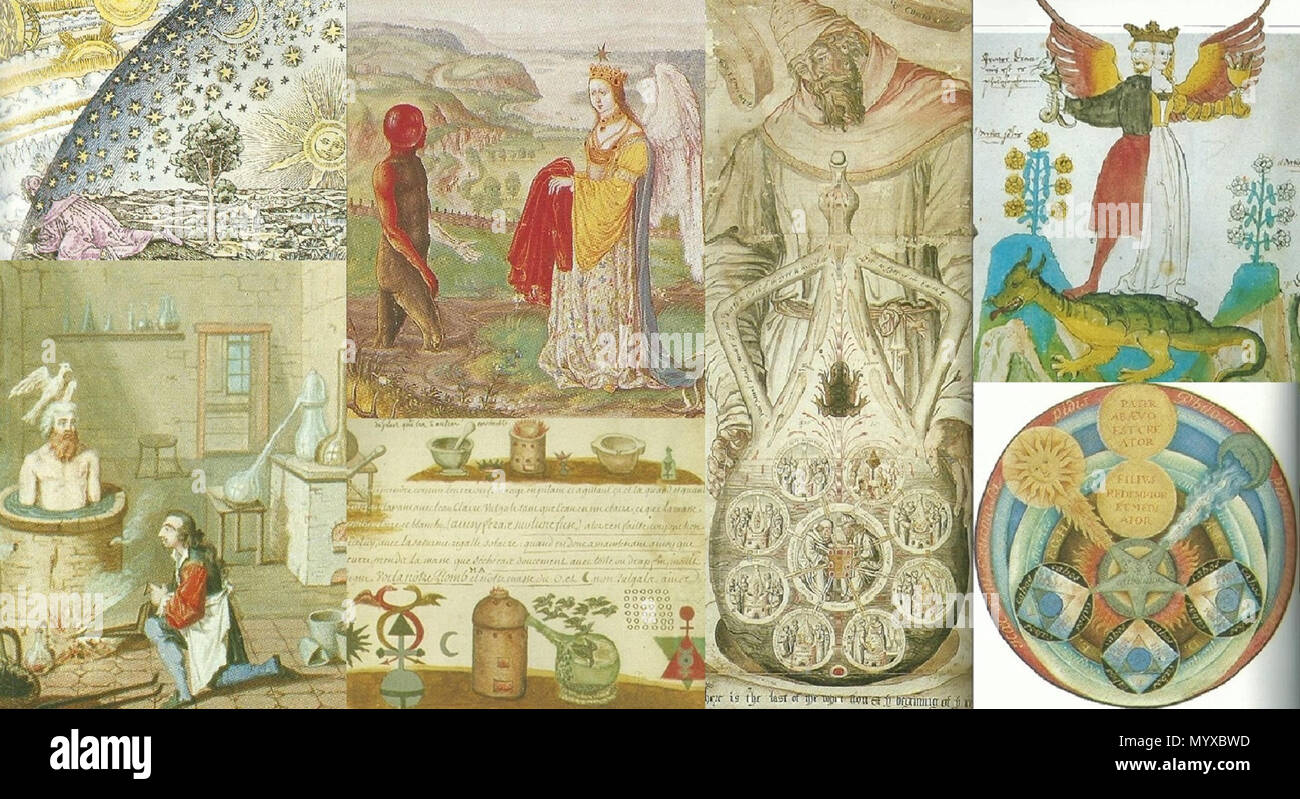 Alchemy gold symbols hi-res stock photography and images - Alamy