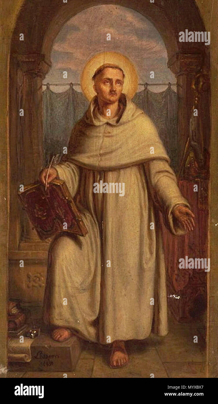 8 Aleksander Lesser - Wincenty Kadłubek, 1845 Stock Photo - Alamy