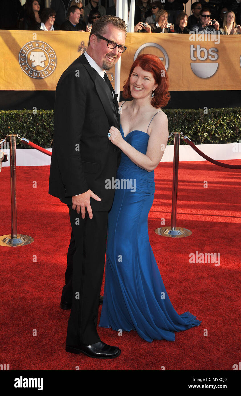 Kate Flannery and Husband - SAG Awards - Screen Actor Guild Awards ...