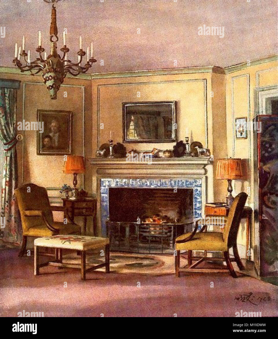 . English: 1928: Brick House Farm, Pleasant Valley, Duchess County, New ...