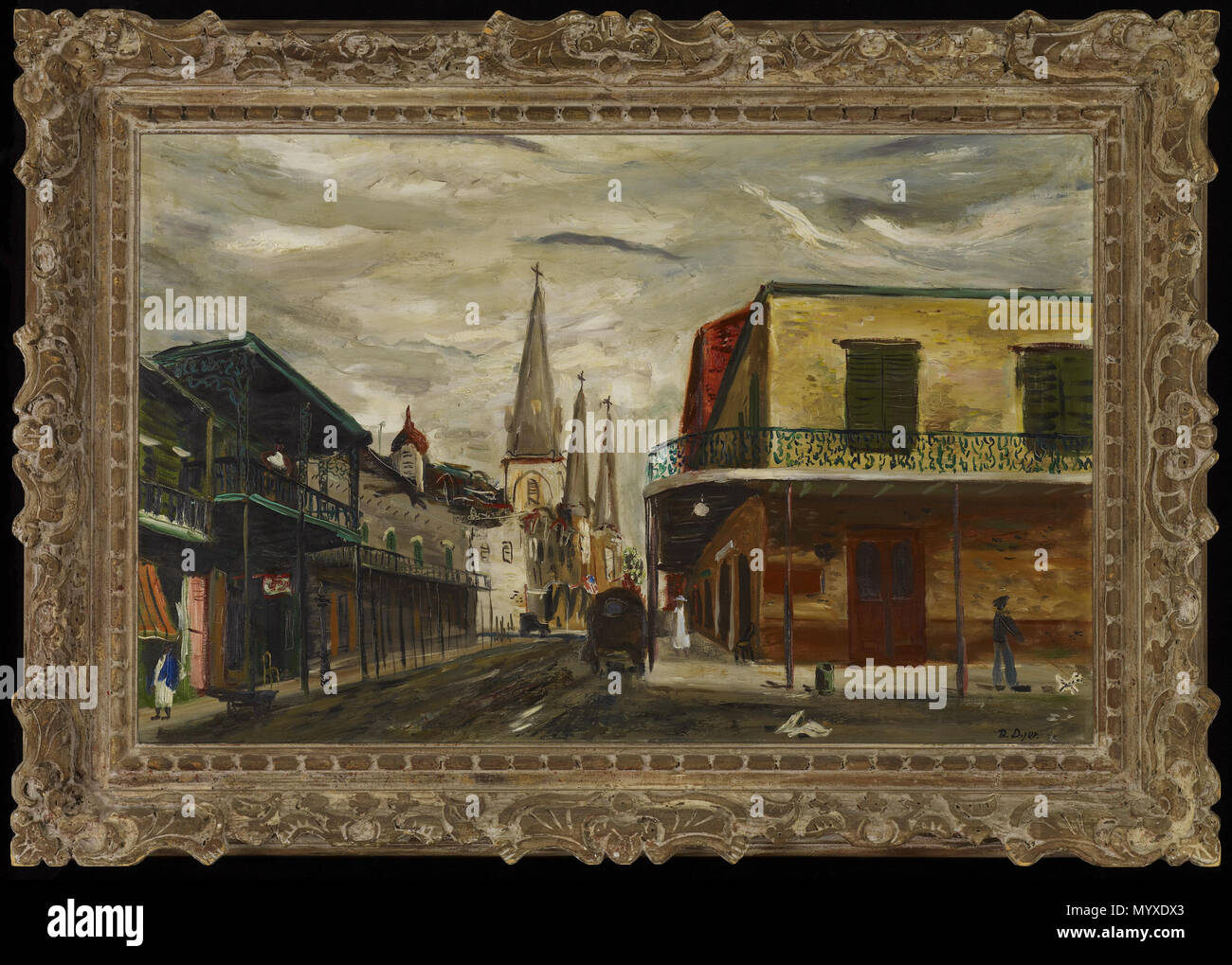 . English: Corner of Chartres Street . 20th century 16 Briggs Dyer ...