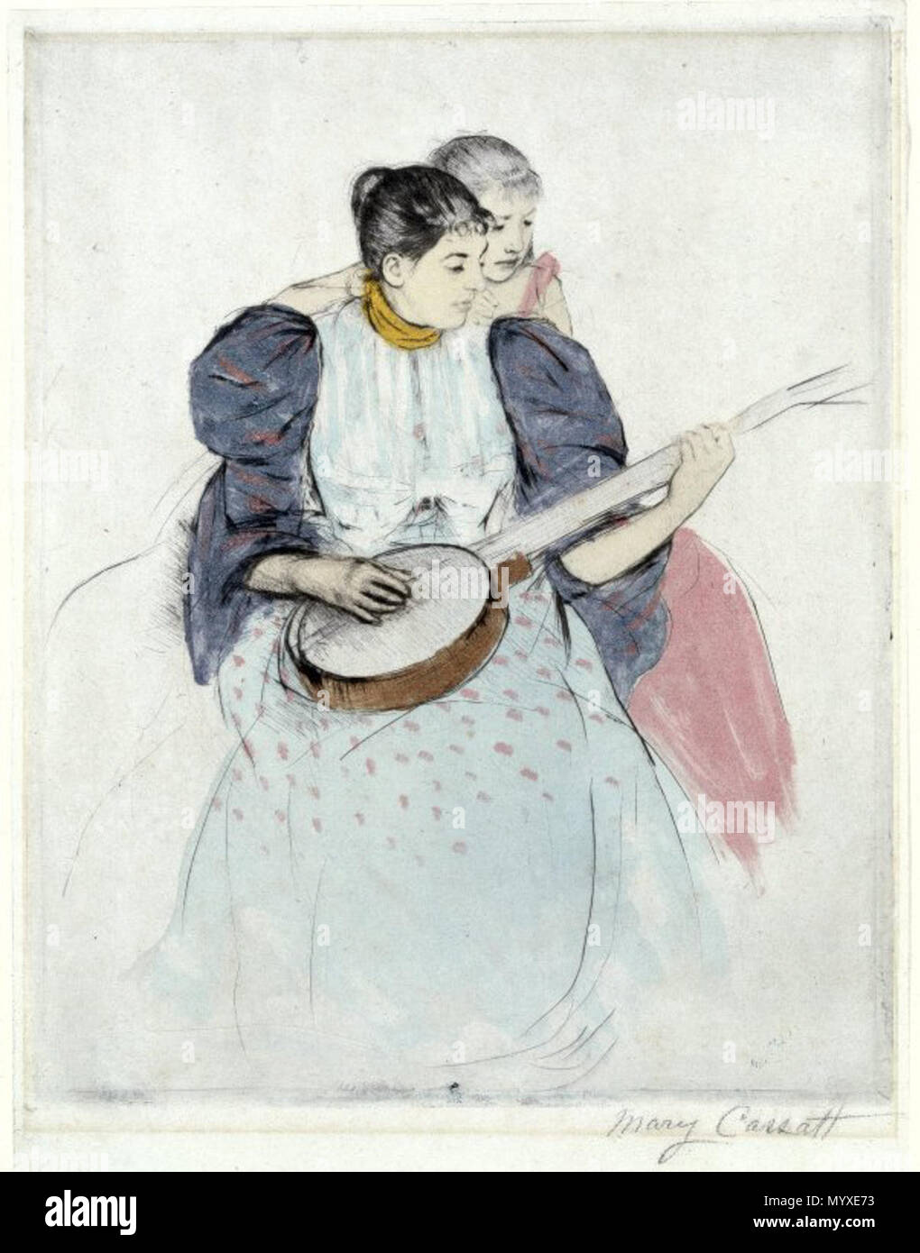 . The Banjo Lesson . circa 1893 17 Brooklyn Museum - The Banjo Lesson ...