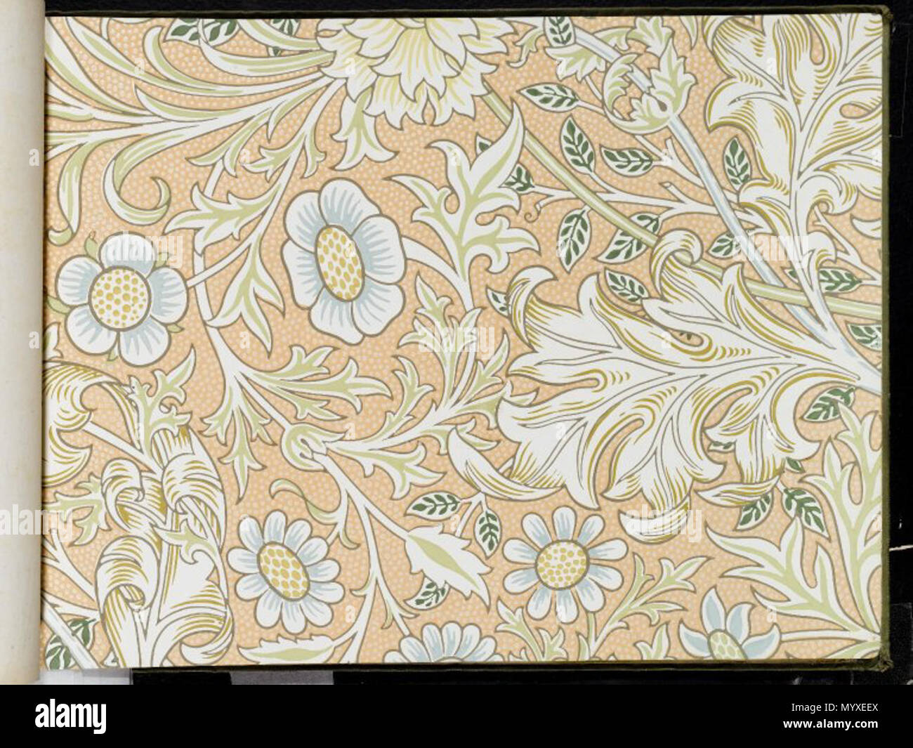 William morris fabric sample hi-res stock photography and images - Alamy