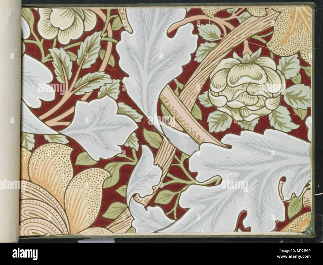 William morris st james pattern hi-res stock photography and images - Alamy