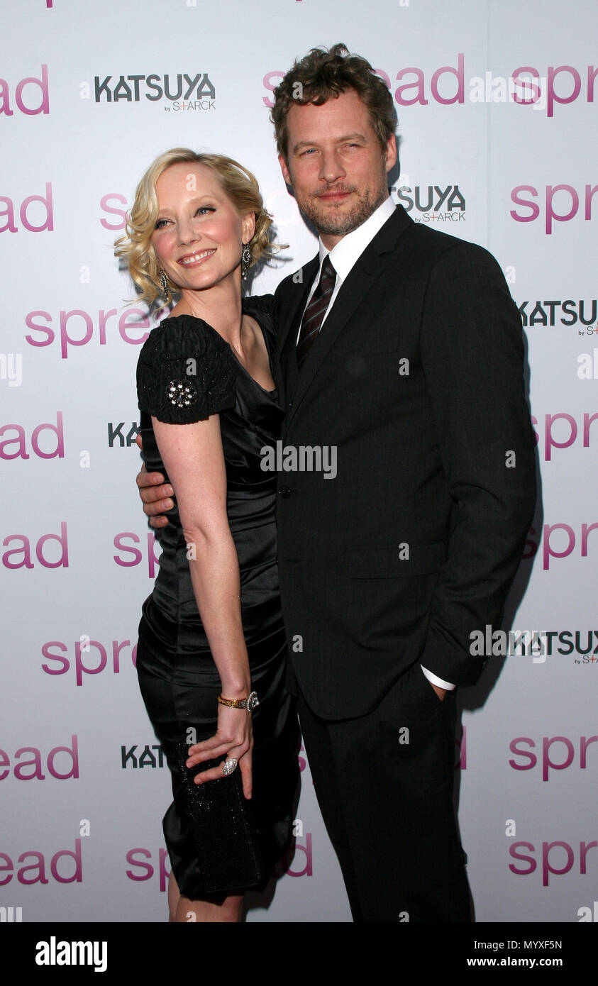 Anne Heche and James Tupper - Spread Los Angeles Premiere at the ...