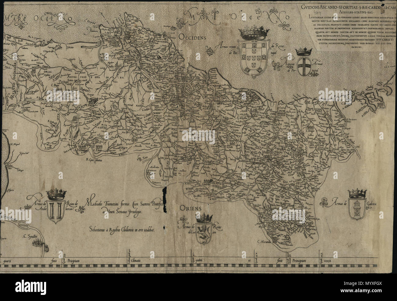 . Português: Primeira edição que se conhece do mapa de Fernando Álvares ...