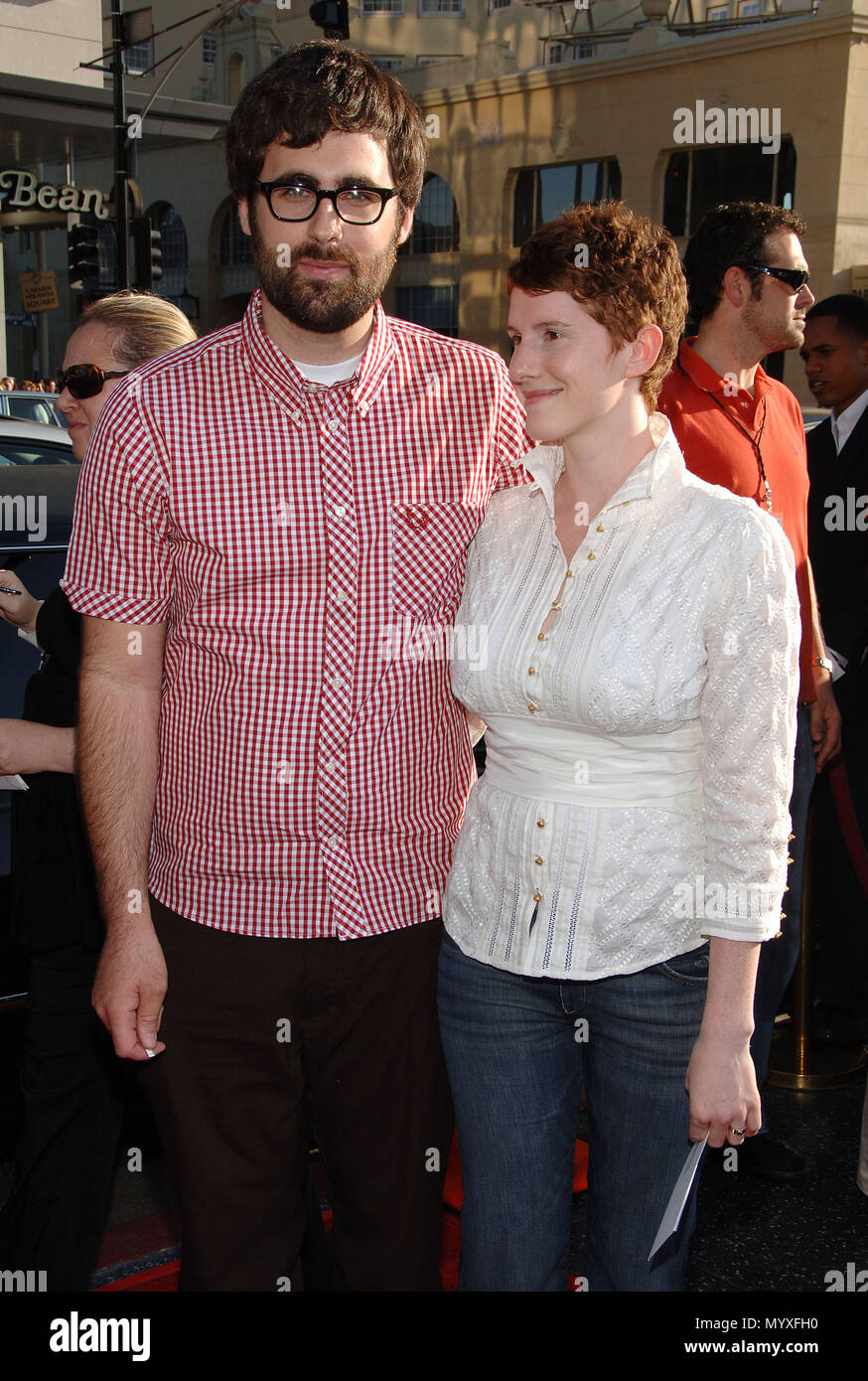 The director Jared Hess arriving at the NACHO LIBRE Premiere at the ...