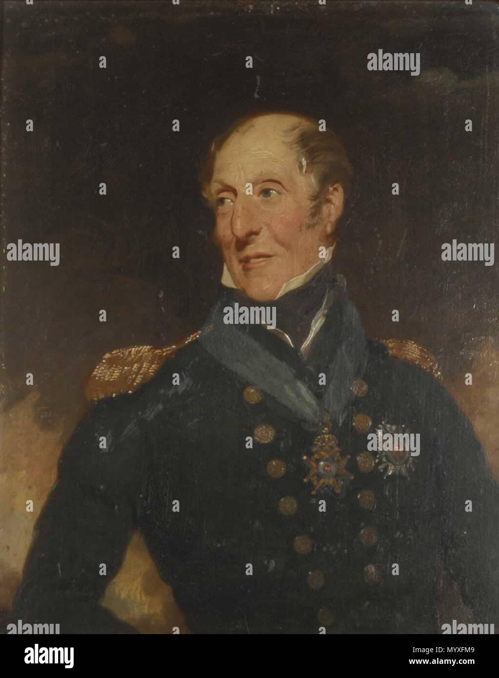 . Cunningham is shown wearing rear-admiral’s undress uniform, 1833–55 ...