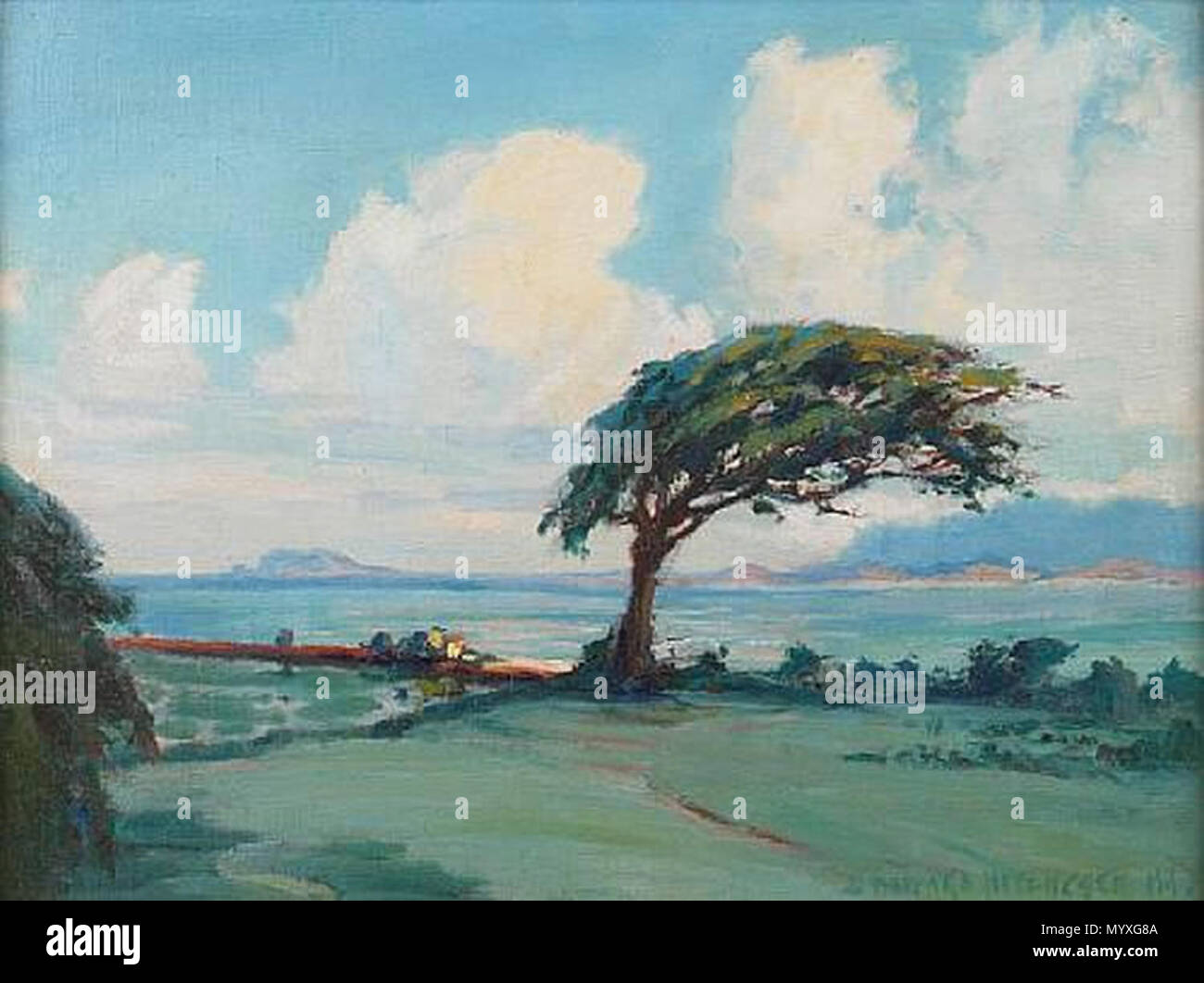 . English: Kohola-lele Fish Pond near Mokolii 25 David Howard Hitchcock ...