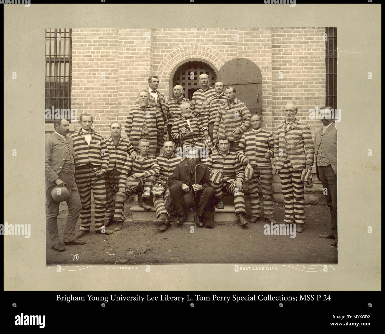 Call #: Mss P24 Oversized box . 788 MSS P 24. circa 1887 19 Prisoners ...