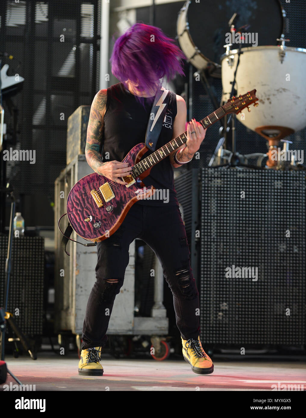 Jen Ledger of Ledger in concert at the Miramar Regional Park ...