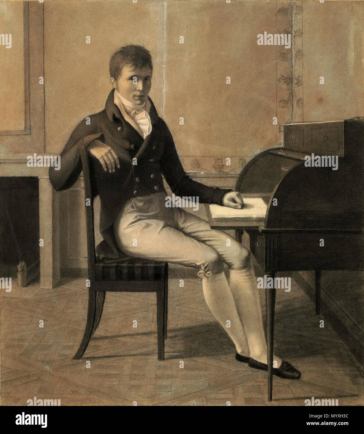 27 E. Marcellot Siméon-Denis Poisson 1804 Stock Photo - Alamy