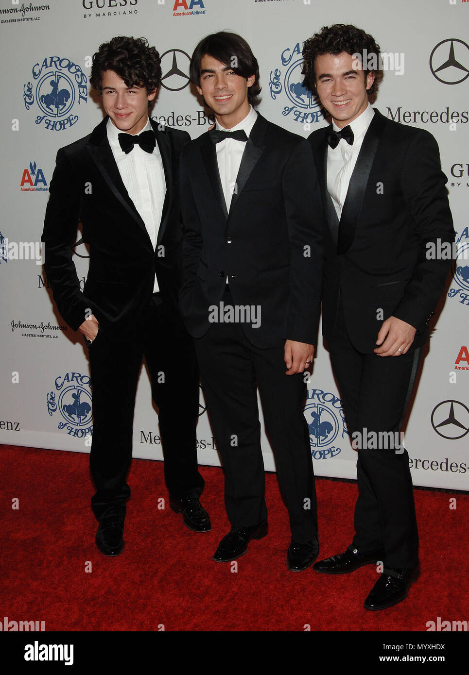 The Jonah Brothers - Carousel Of Hope Benefit at the Hilton Hotel In ...