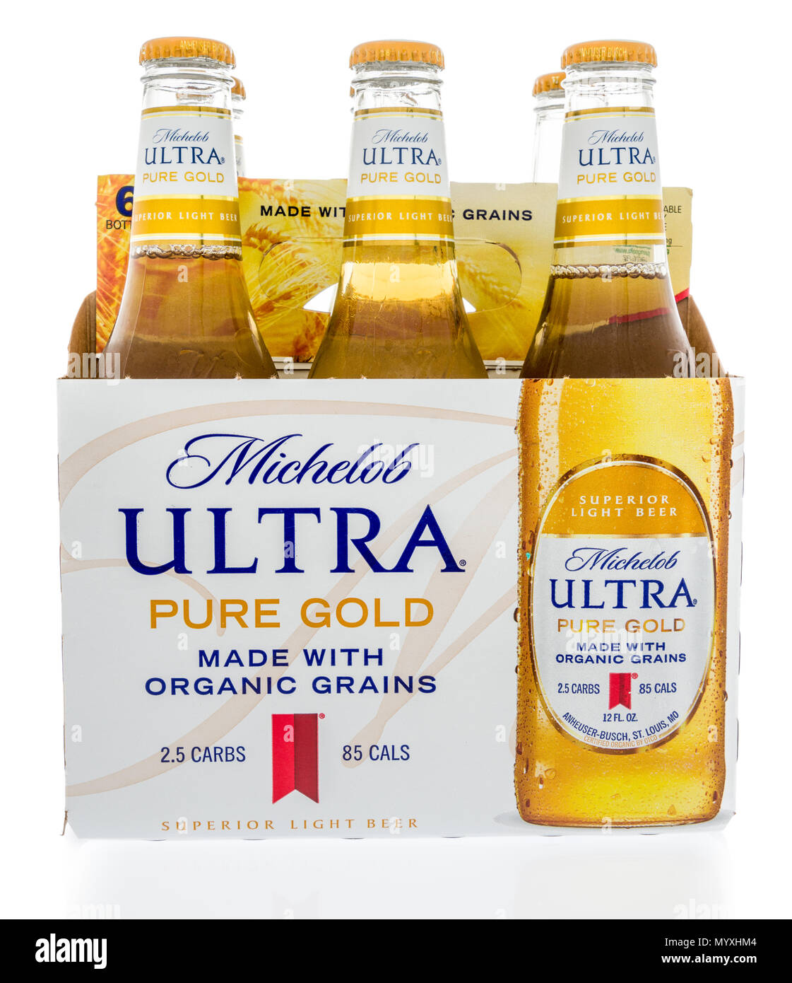 Michelob ultra pure gold hi-res stock photography and images - Alamy