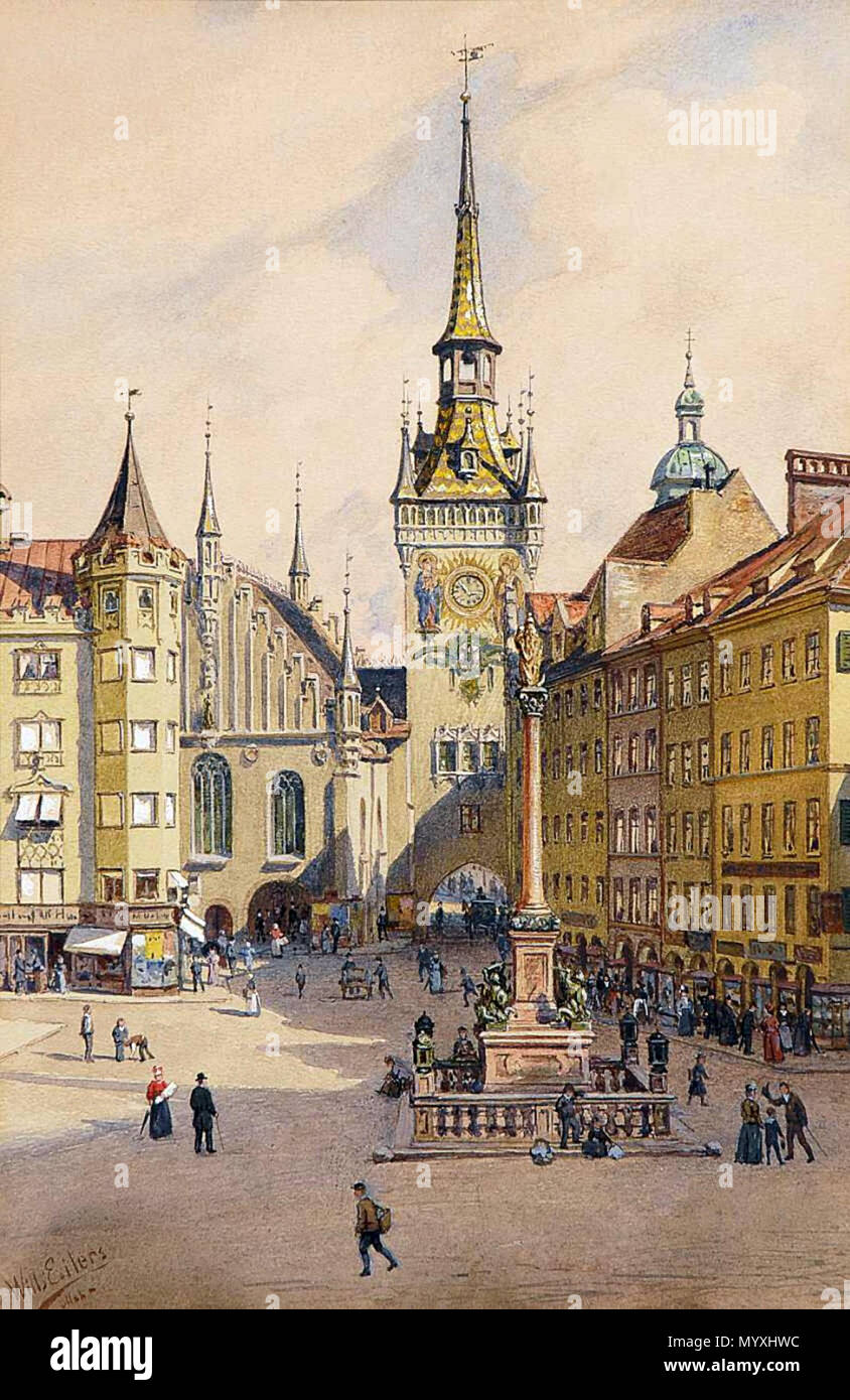 29 Eilers München Altes Rathaus Stock Photo - Alamy