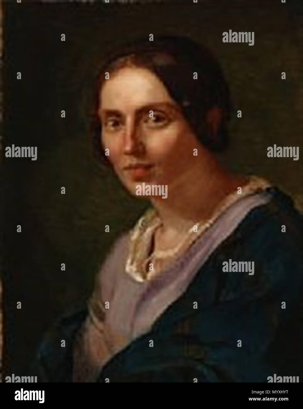 . English: Portrait of the Danish painter Elisabeth Jerichau Baumann ...