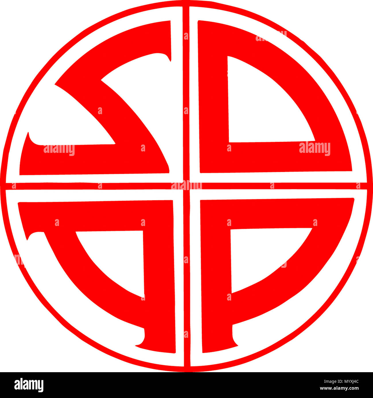 . Nederlands: Embleem Sociaal-Democratische Arbeiderspartij (SDAP ...