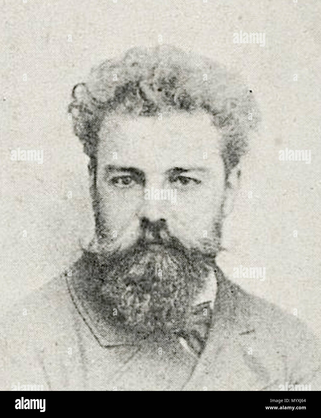 . English: Photographic [?] portrait of Emile Barau. 30 Emile Barrau in ...