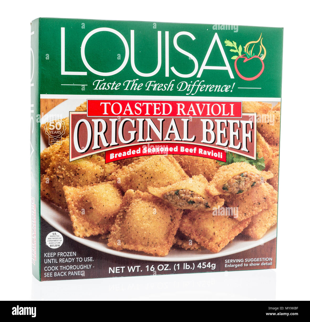 Toasted ravioli hi-res stock photography and images - Alamy