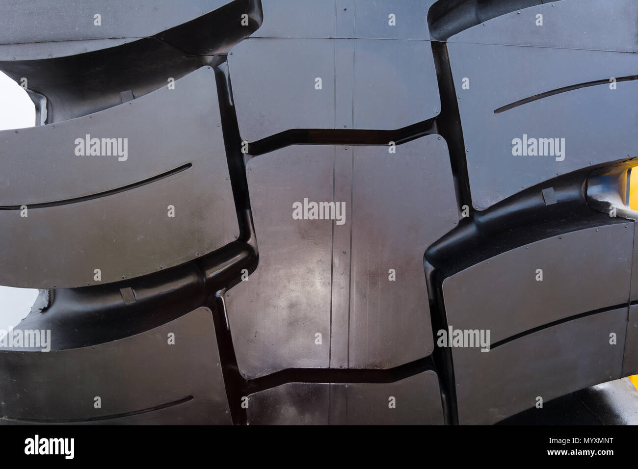 Texture of heavy truck rubber tire, selective focus Stock Photo - Alamy