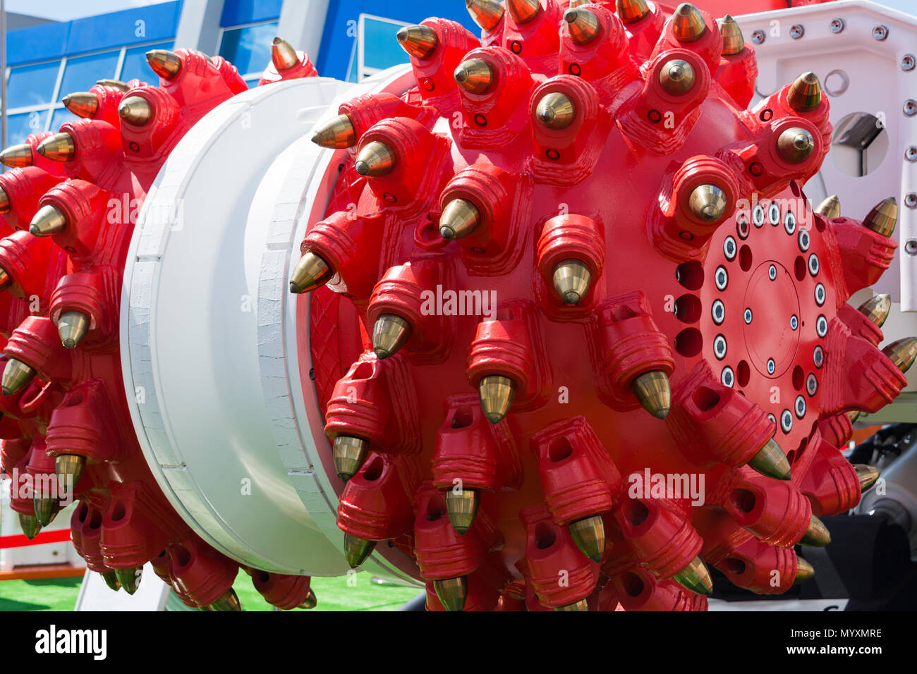 Roadheader, road heading machine, mechanical mole, coal mining ...