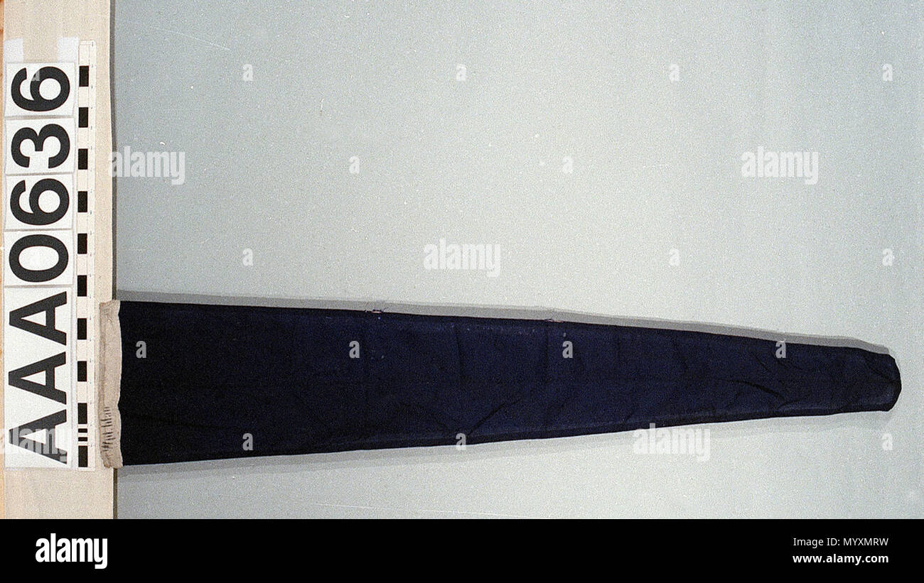 . English: German naval code German naval signal pennant marked 'Wpl ...
