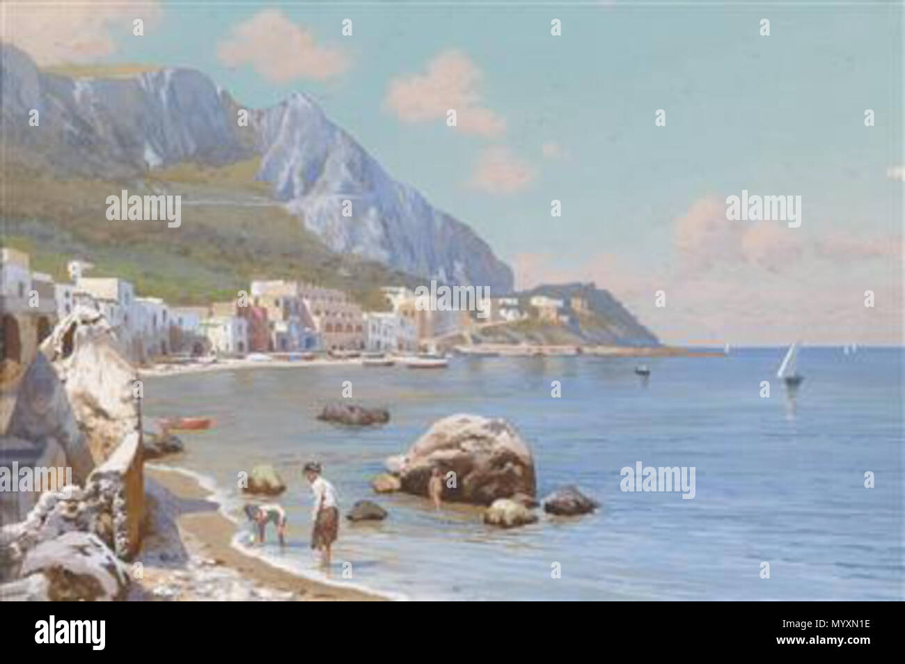 . Français : Giuseppe Chiarolanza, Bord de mer. Collection particulière ...