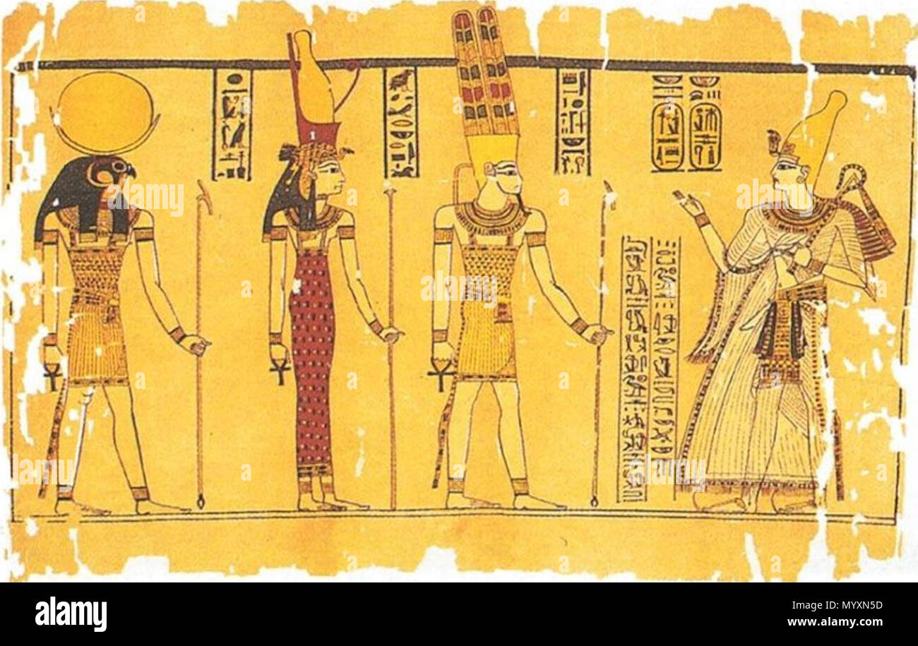 Theban triad hi-res stock photography and images - Alamy