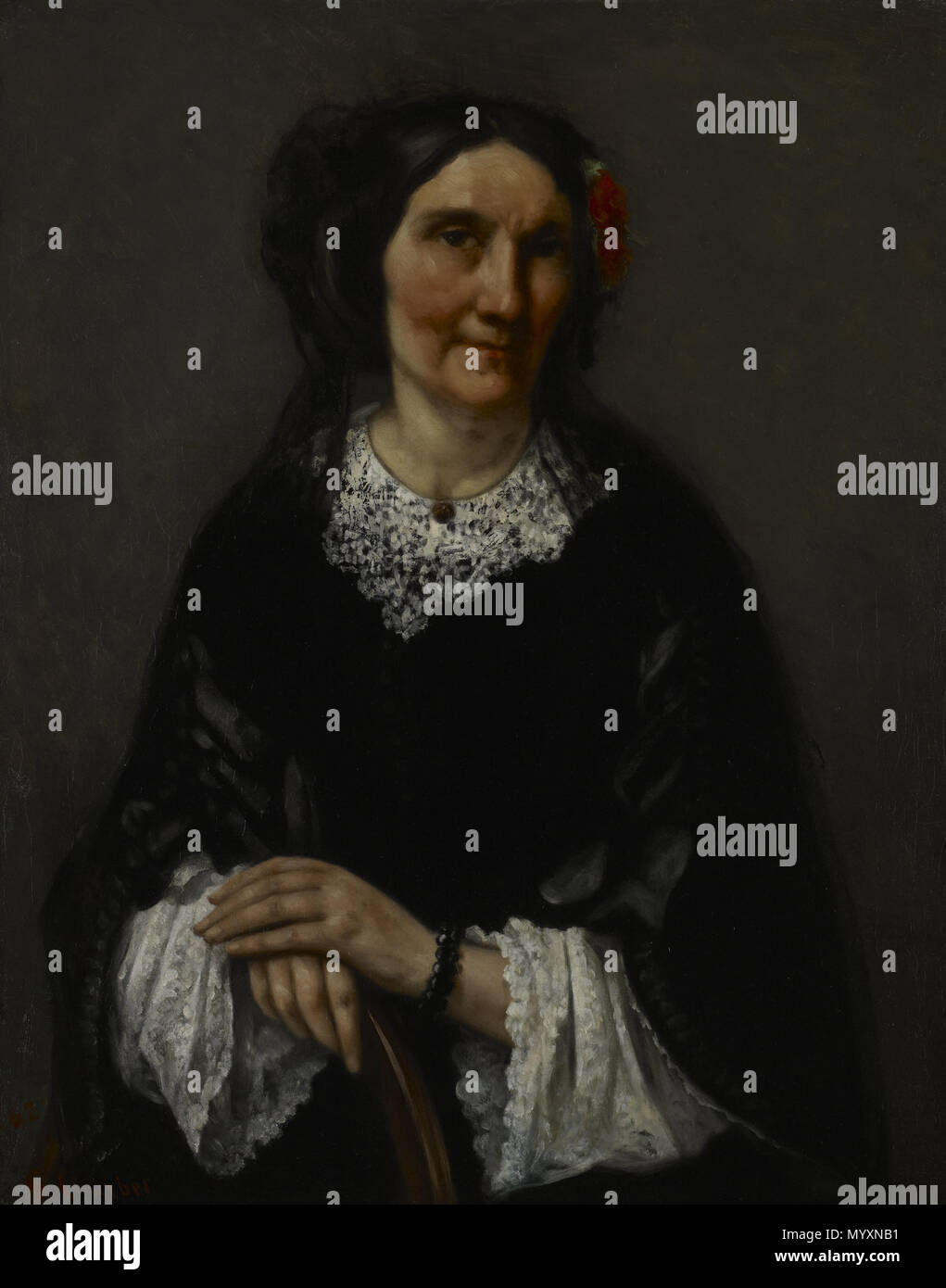 . English: Portrait of Anika Psalmon, Mrs. Robin . 1862 42 Gustave ...