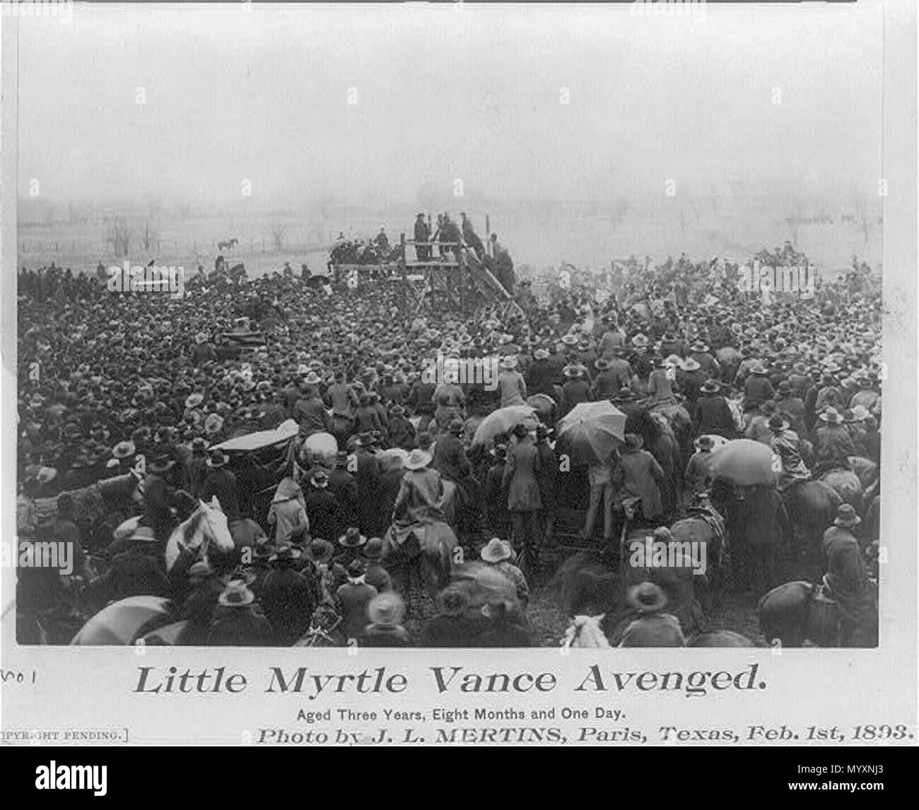 Little Myrtle Vance Avenged Stock Photo - Alamy