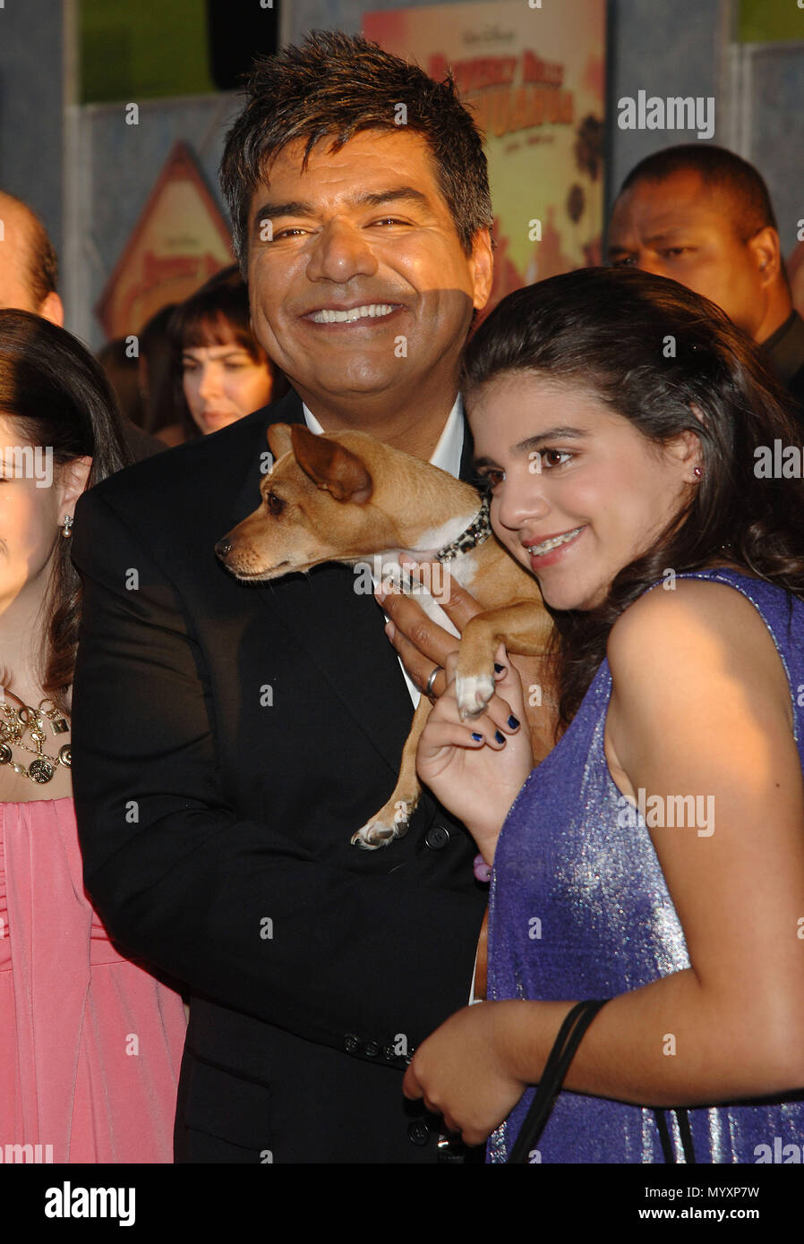 George lopez and family hi-res stock photography and images - Alamy