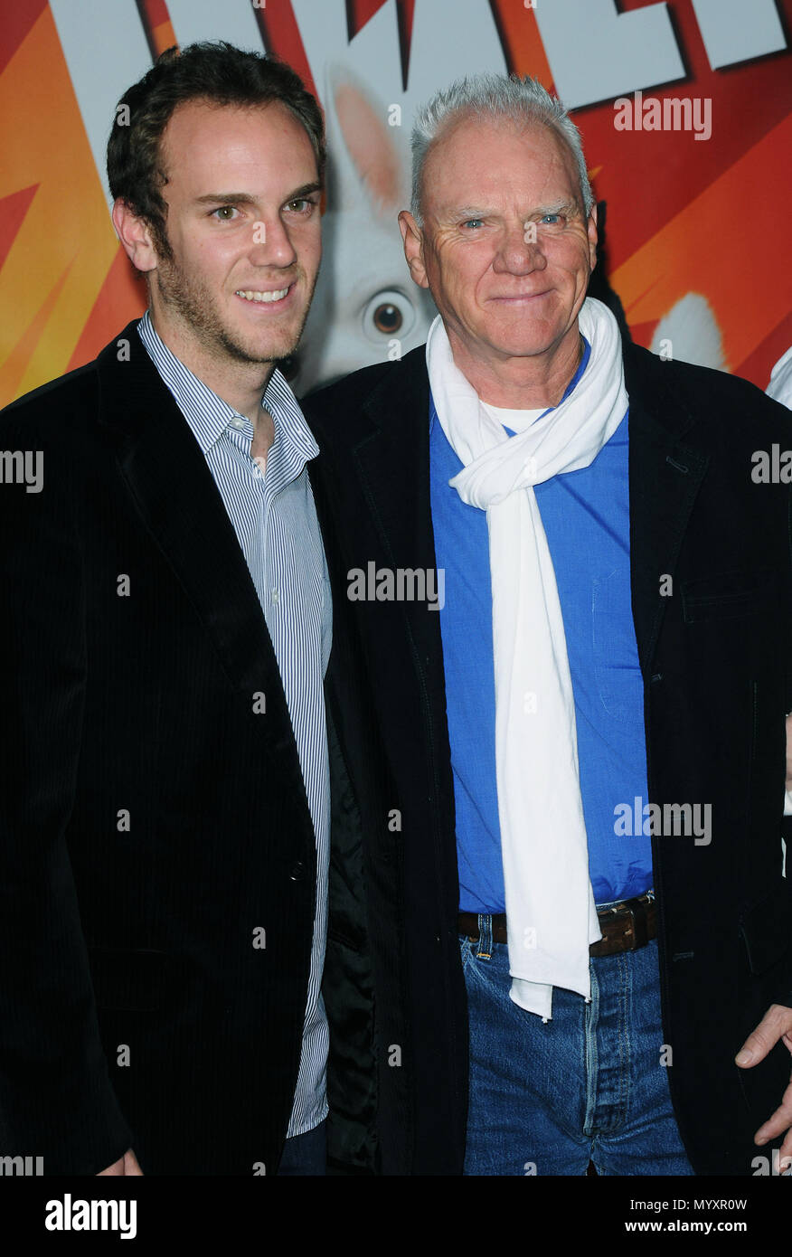 Malcolm mcdowell and wife hi-res stock photography and images - Alamy