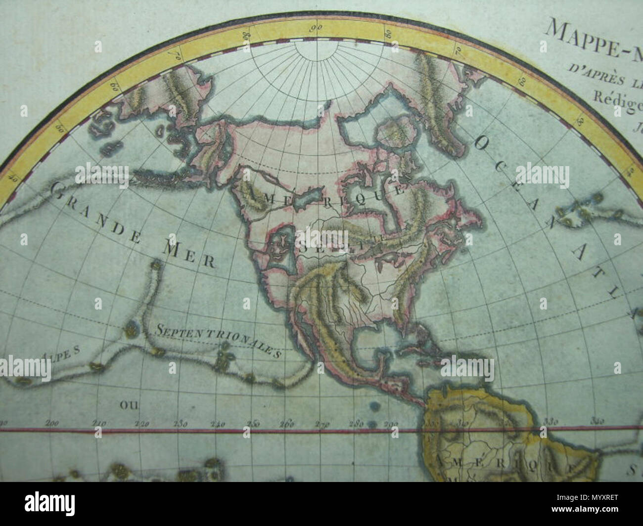 Mappe monde hi-res stock photography and images - Alamy