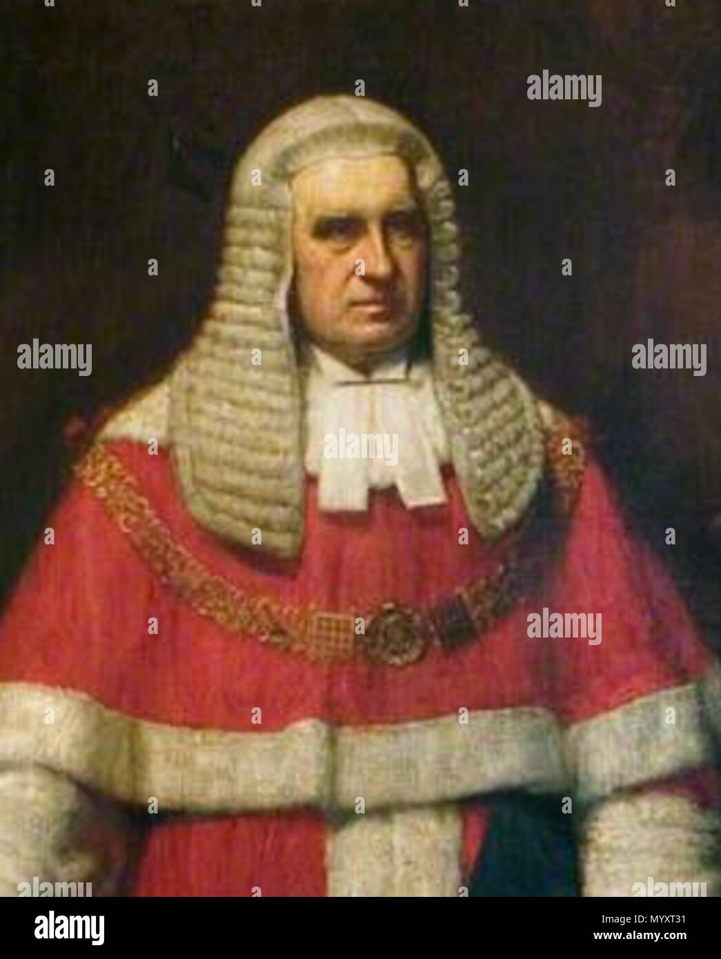 . Portrait of Charles Russell, Baron Russell of Killowen, Lord Chief ...