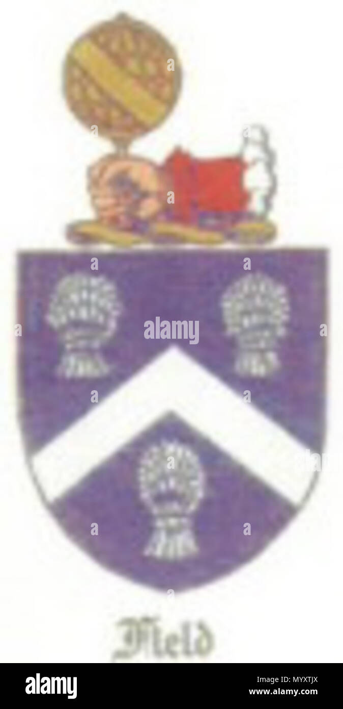 . English: Reproduction of the 1558 Field Coat of Arms given to John ...