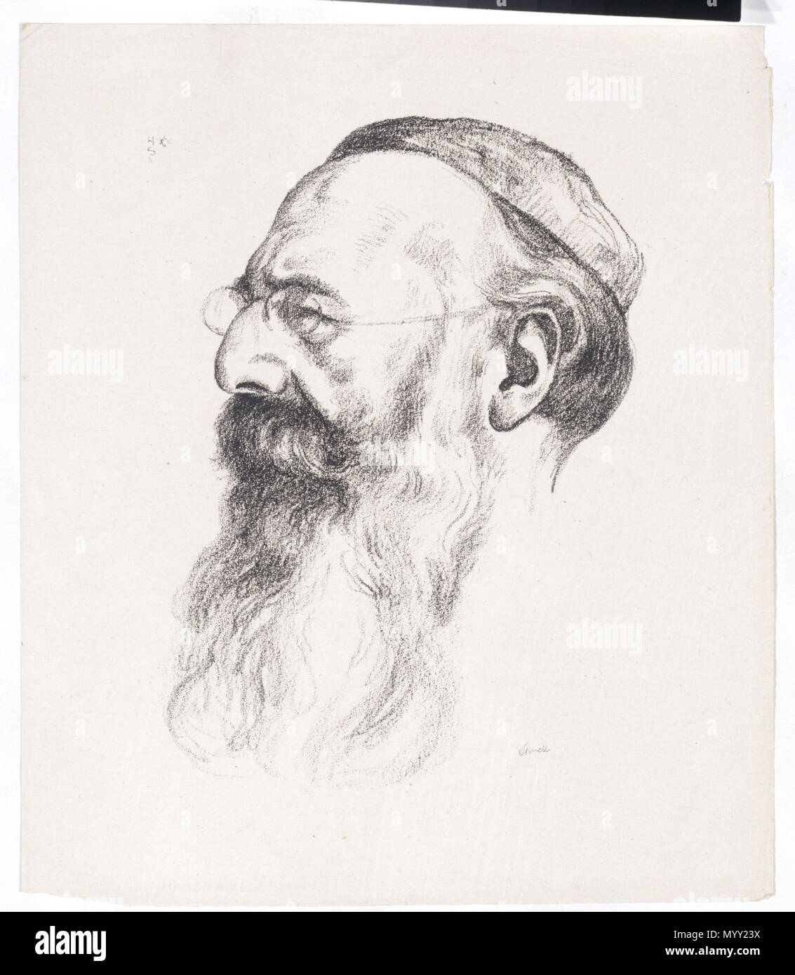 . Deutsch: Porträt Nathan Birnbaum (1864-1937) . between circa 1920 and ...