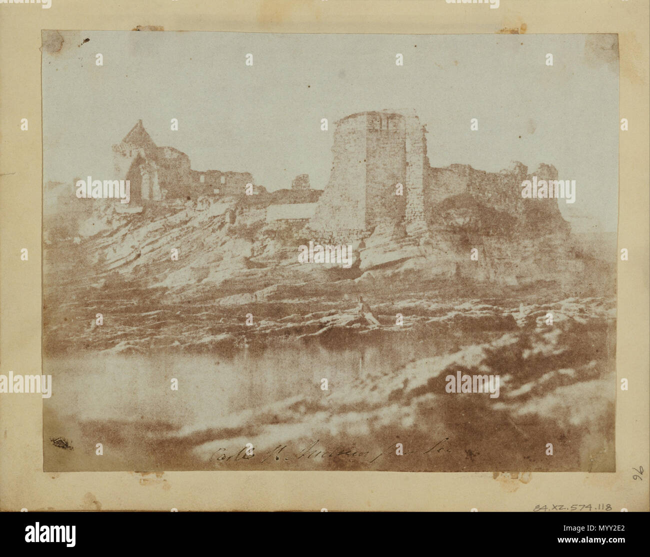 . St. Andrews Castle from the Northwest. about 1845 48 Hill & Adamson ...