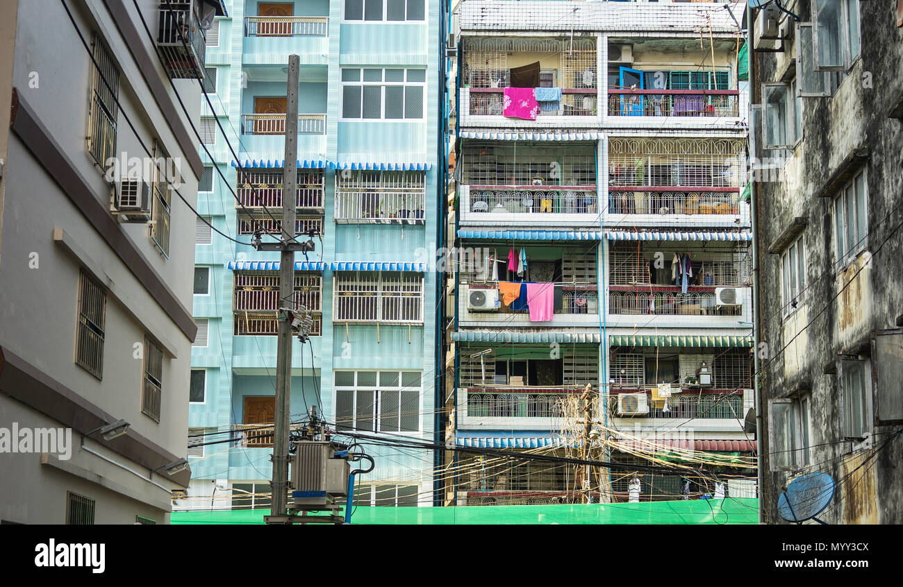 Apartment in yangon hi-res stock photography and images - Alamy