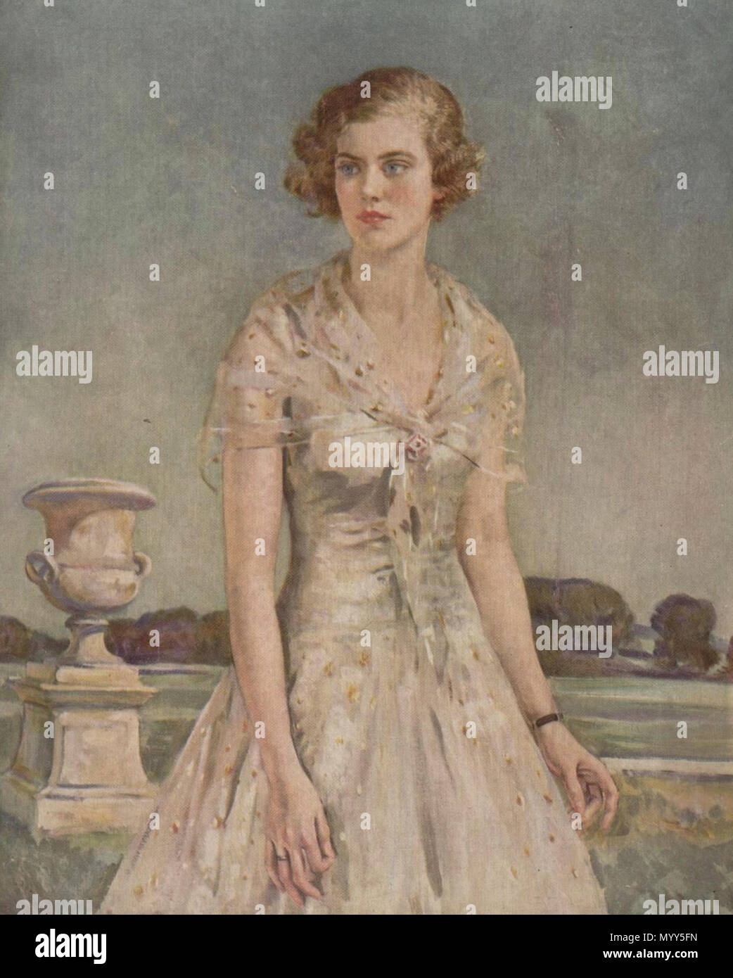 . Français : Lady Mary Lygon (vers 1930) par William Bruce Ellis Ranken ...