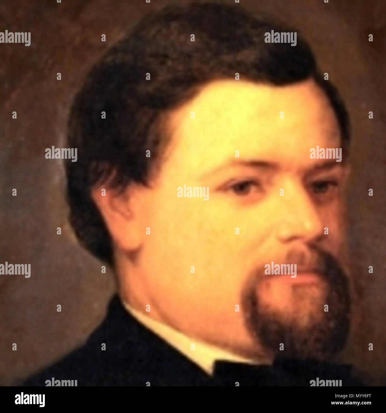 . English: Portrait of Louisiana Governor Michael Hahn painted by John ...