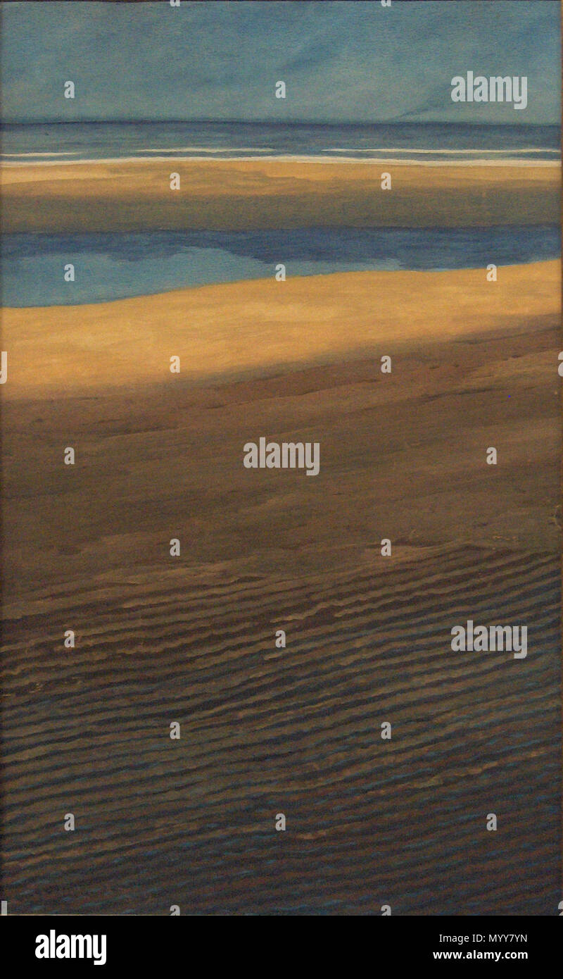 66 Léon Spilliaert (1909) - Marine, strand bij laagtij Stock Photo - Alamy