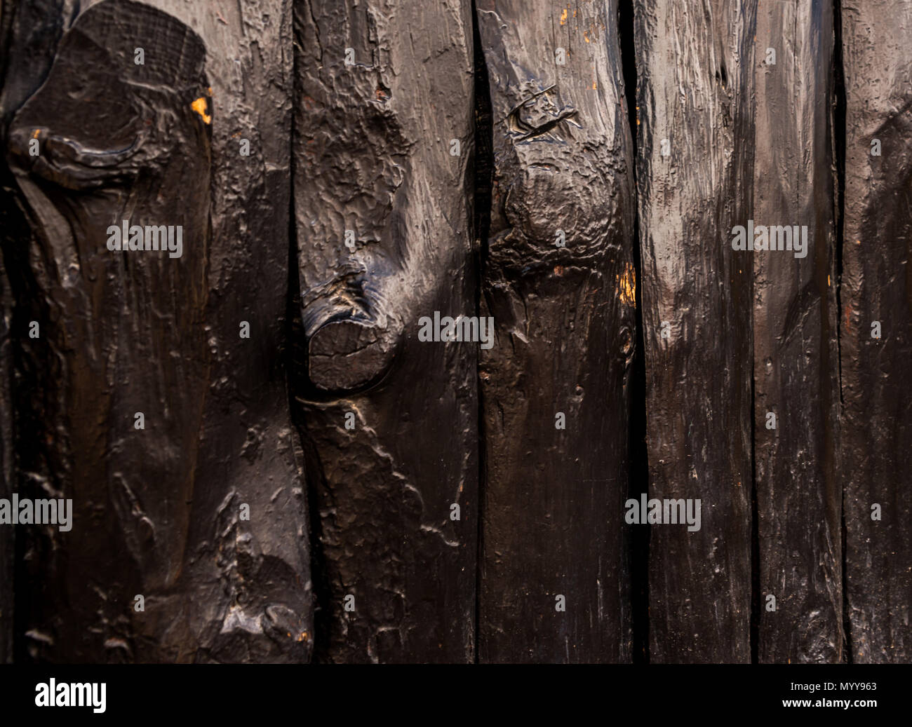 interesting texture of a wooden surface, natural wood as an elegant ...