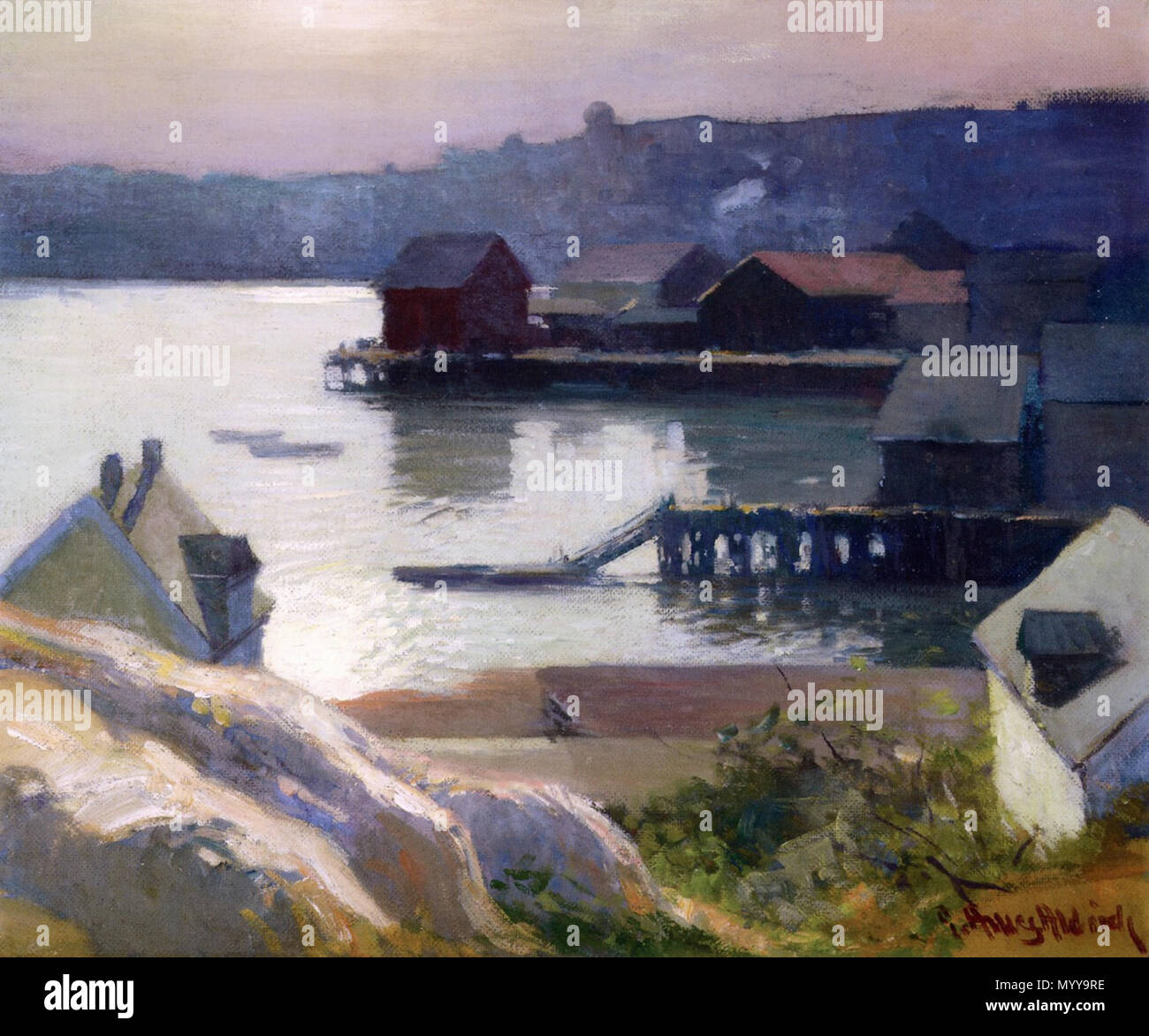 . Русский: paintings by the artist George Ames Aldrich (1972-1941 ...