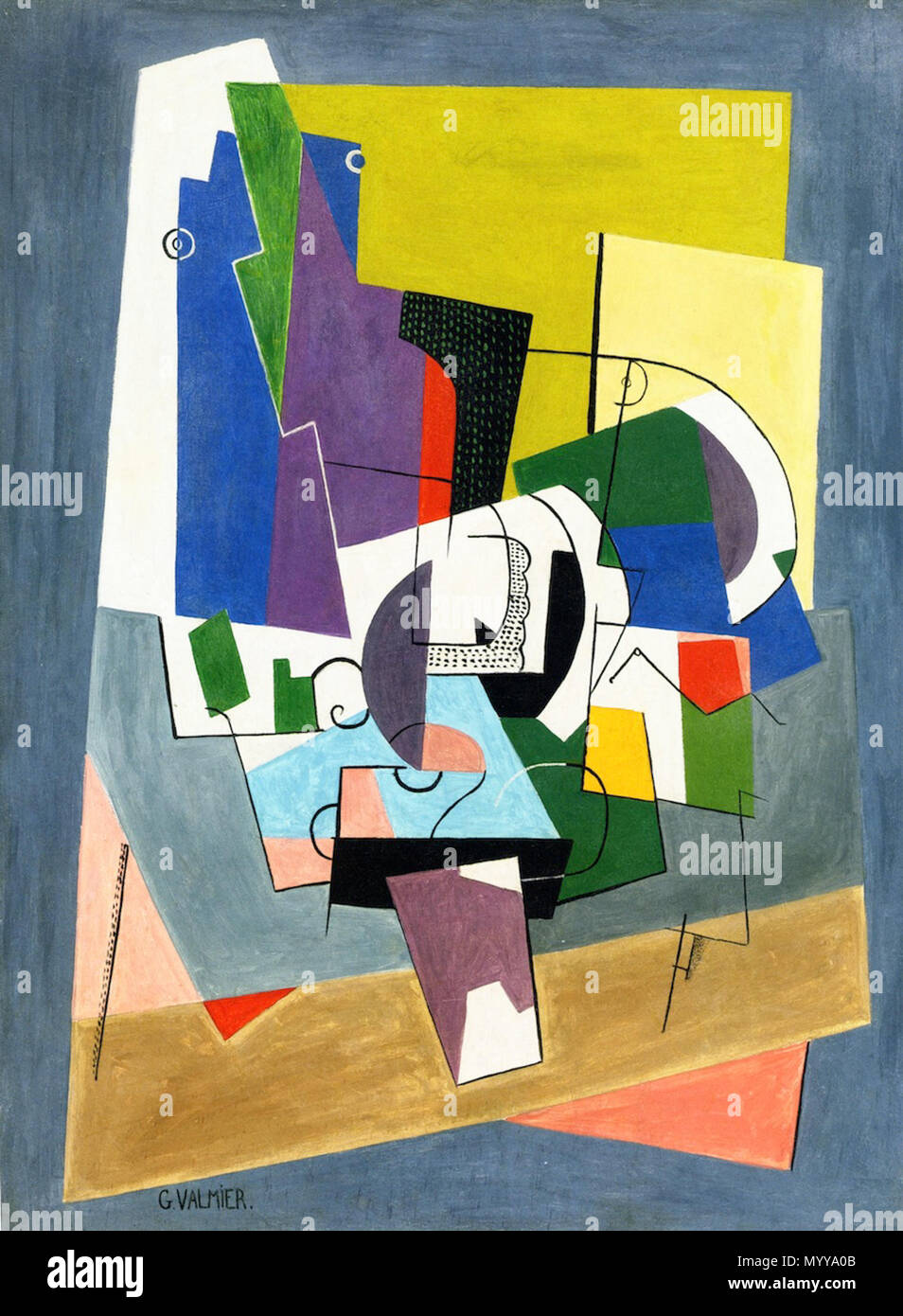 . Русский: Картины французского художника Georges Valmier (1885-1937 ...