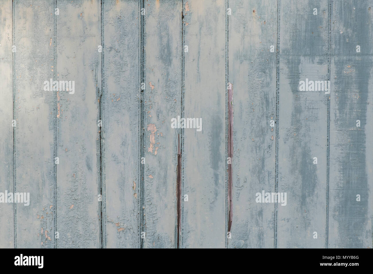 Blue Wall with Chipped and Pealing Paint Stock Photo - Alamy