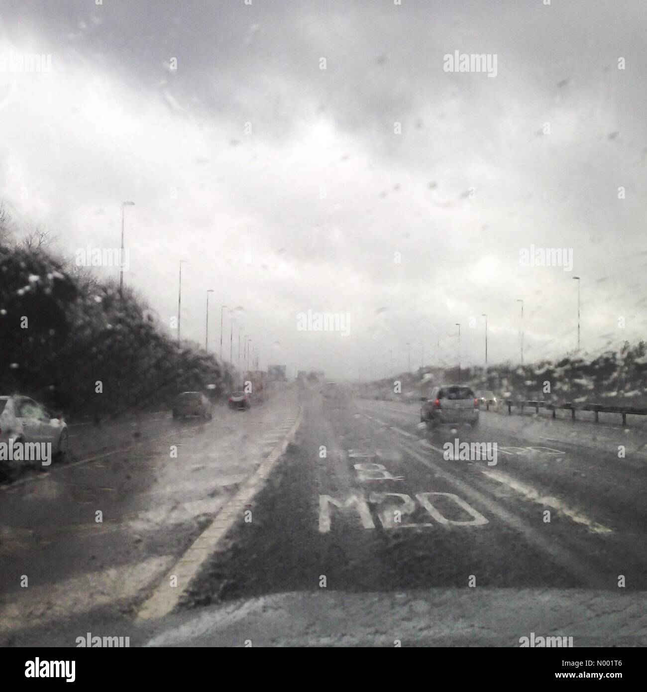 M20 motorway hi-res stock photography and images - Alamy