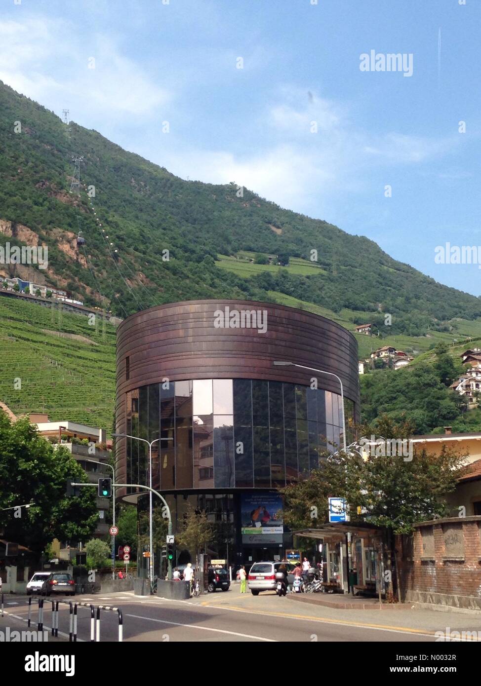 37, Bozen, Bozen, Italy. 29th May, 2015. Funivia del Renon, Bolzano ...