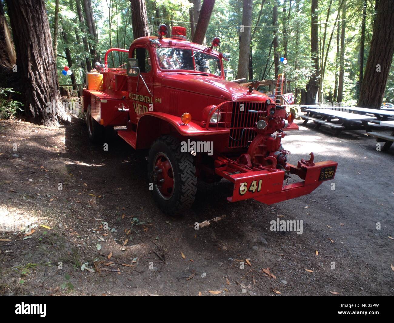 The first fire engine hi-res stock photography and images - Alamy