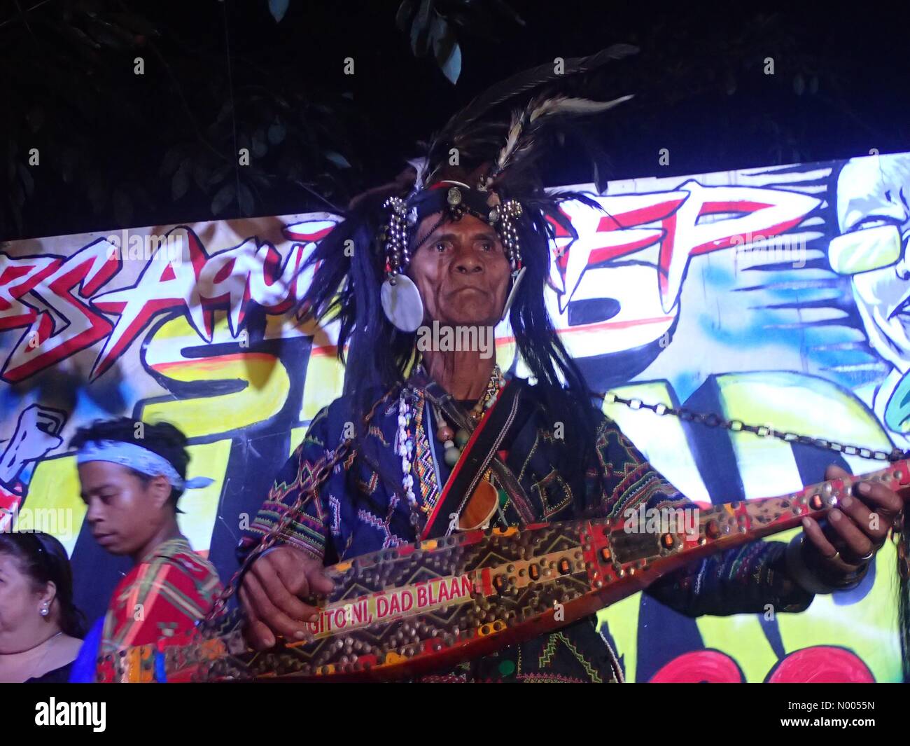 'Lumad' or Indigenous people from Mindanao held a mini-concert in ...